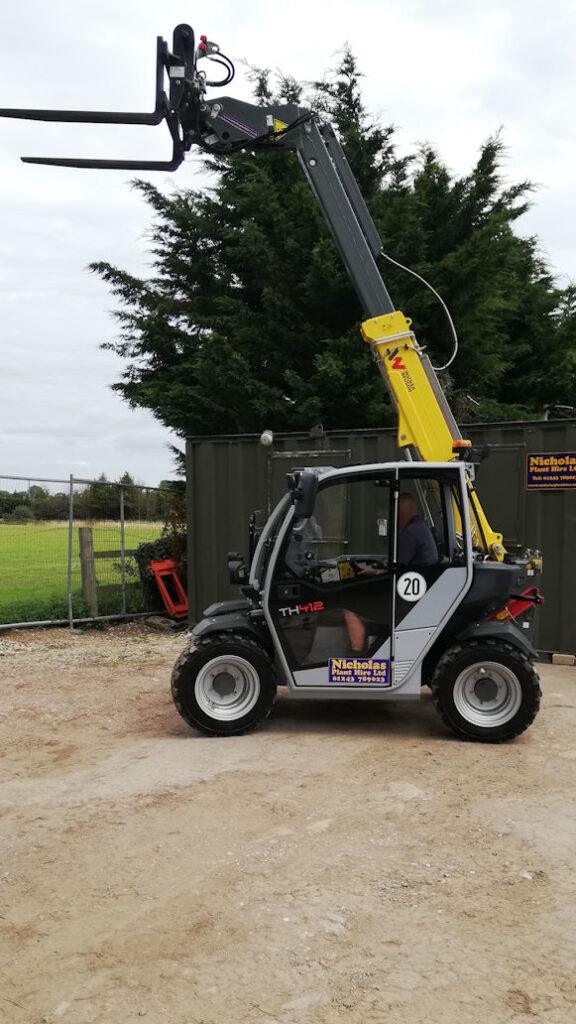 Wacker Neuson TH412 Compact Telehandler | Nicholas Plant Hire Ltd.